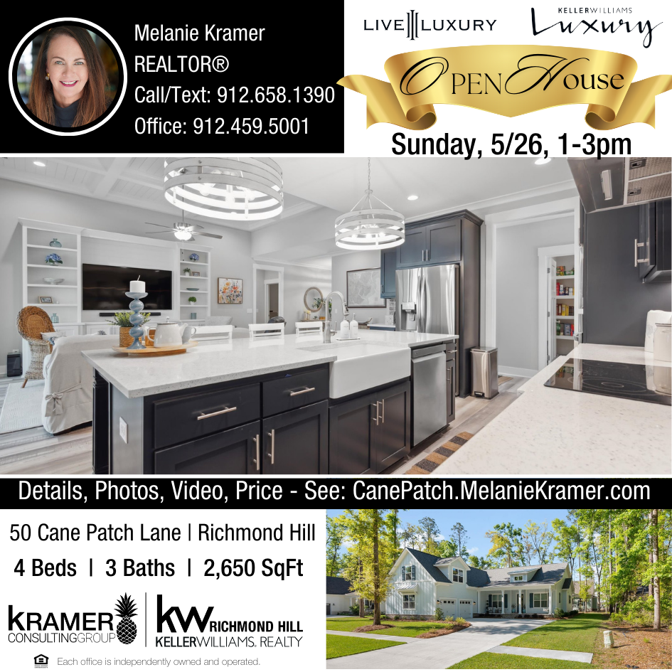 Waterways OPEN HOUSE! - Melanie Kramer Realtor